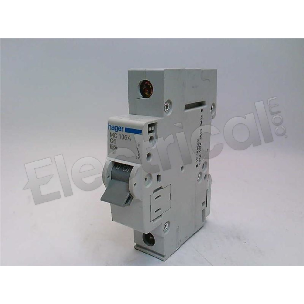 Hager MC-106A Molded Case Circuit Breaker