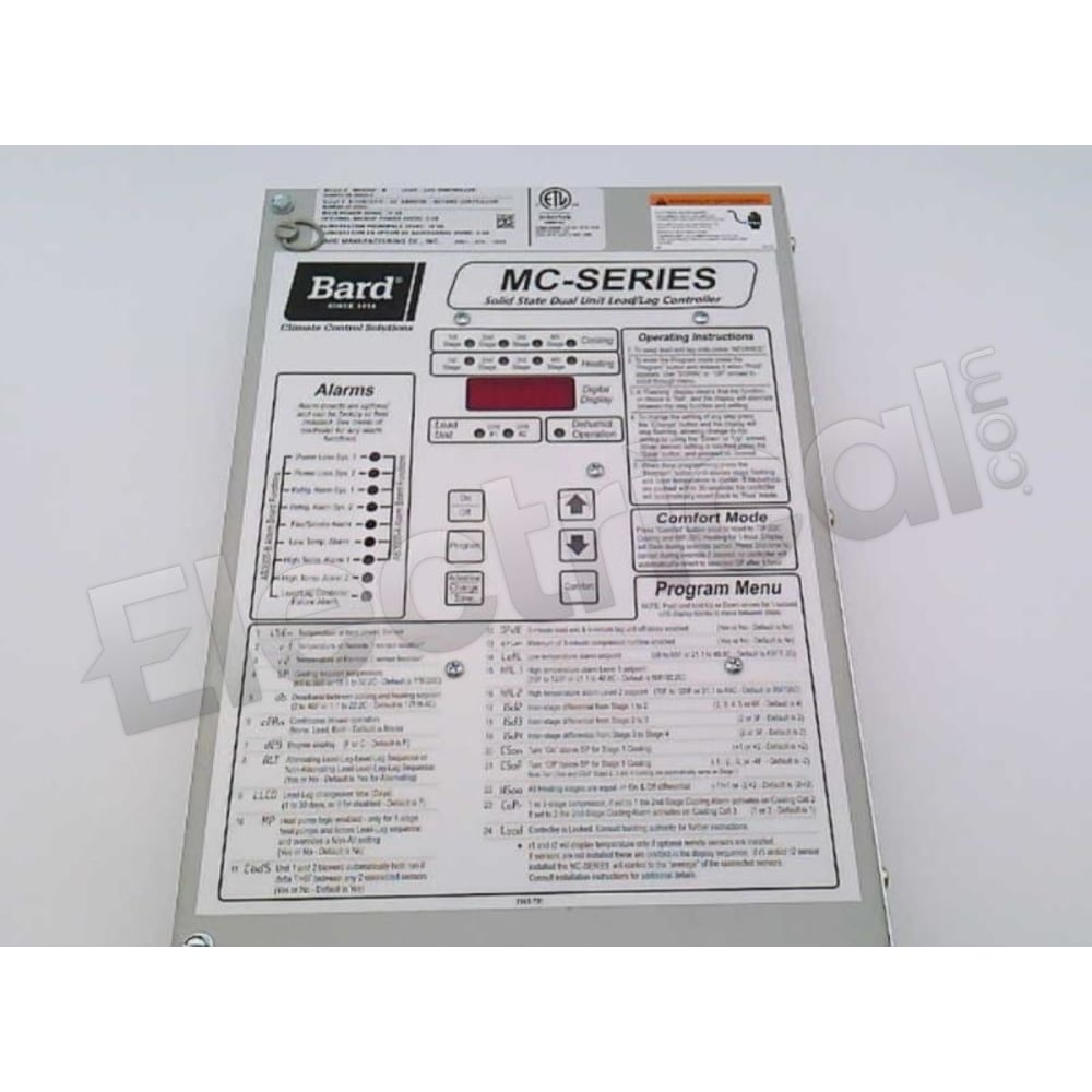 Bard MC4002 Control Automation