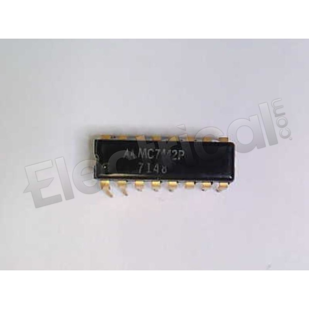 On Semiconductor MC7442P Logic IC Computer Component