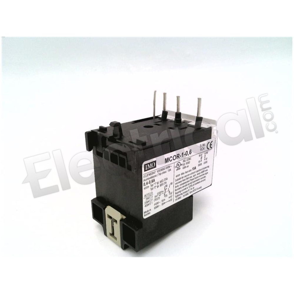 IMO MCOR-1-0.6 Overload Relay Motor Control