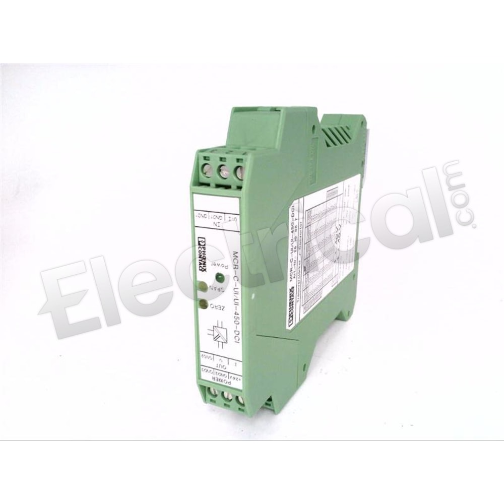 Phoenix Contact MCR-C-UI-UI-450-DCI Signal Conditioner/Transmitter ...