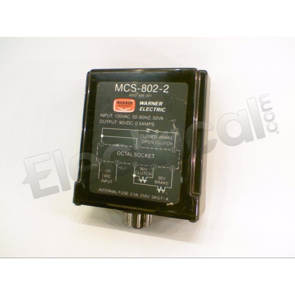 Warner MCS-802-2 Power Supply Automation