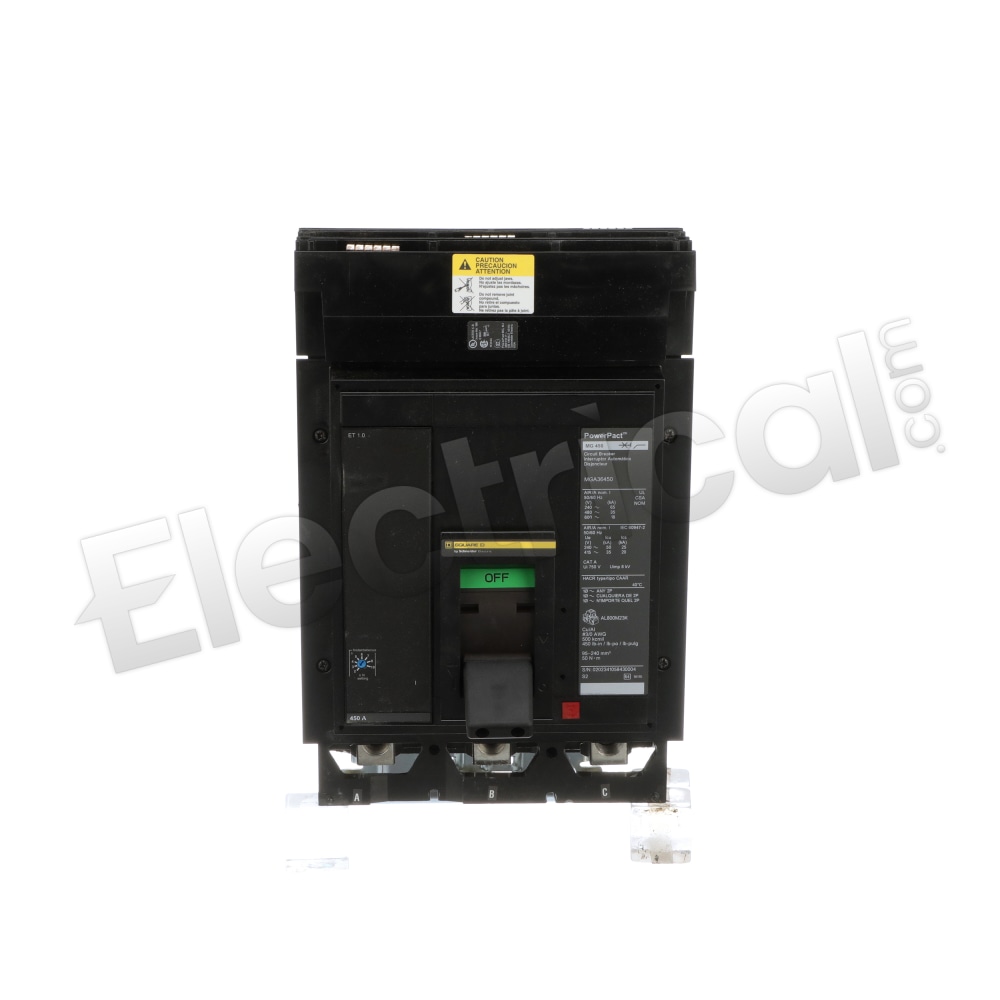 Square D Schneider Electric MGA36450SA Molded Case Circuit Breaker