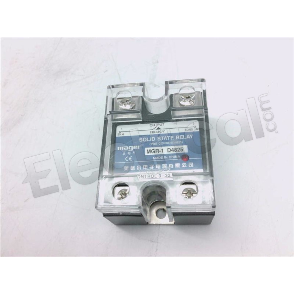 Mager MGR-1 D4825 Overload Relay Motor Control