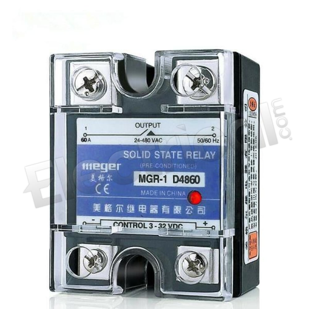 Megger MGR-1 D4860 Overload Relay Motor Control