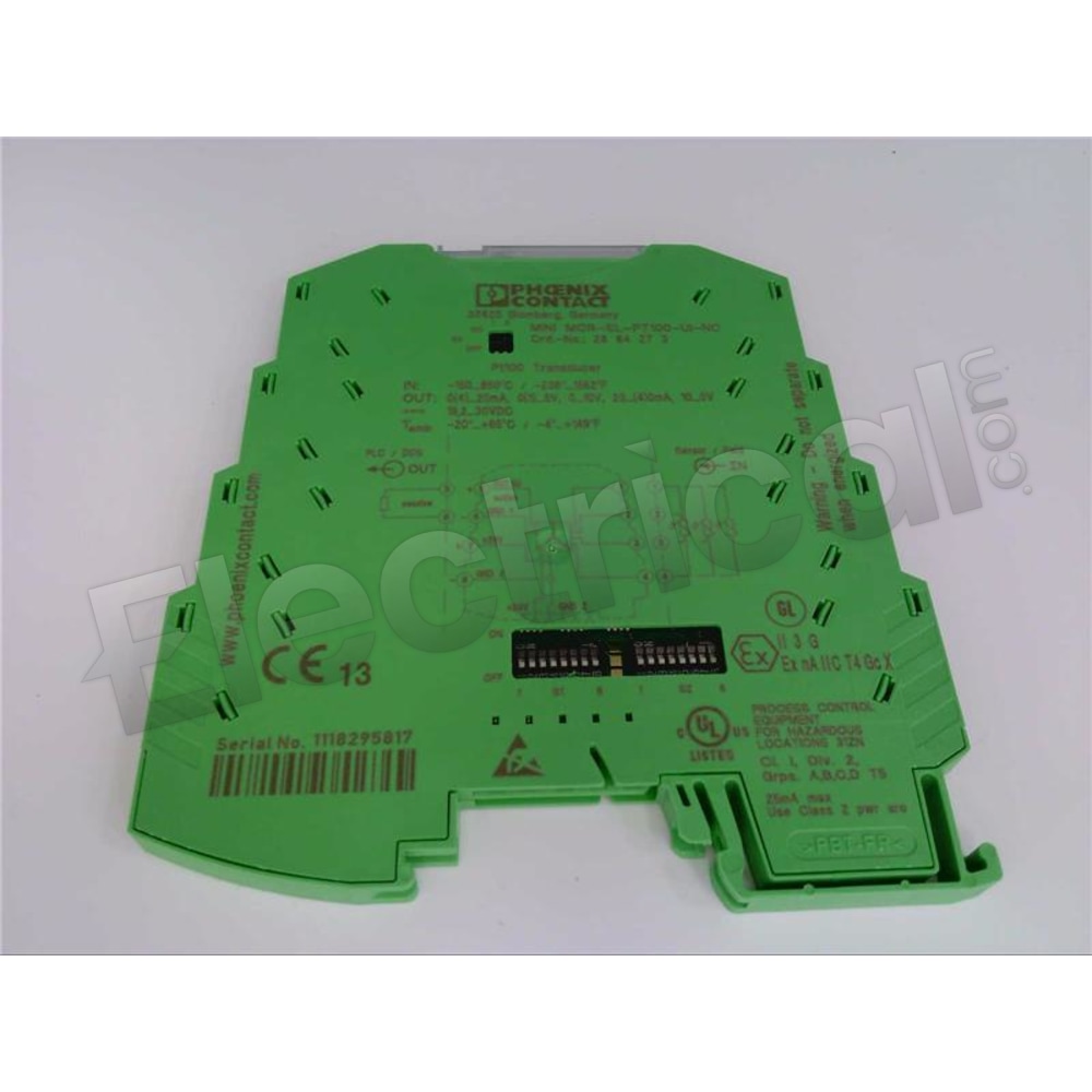 Phoenix Contact MINI MCR-SL-PT100-UI-NC Signal Conditioner/Transmitter Automation