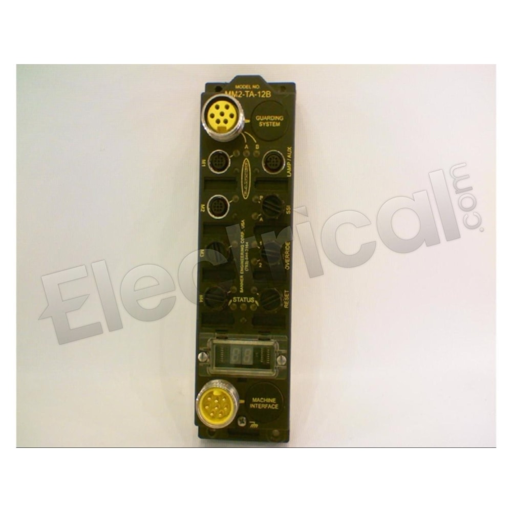 Banner Engineering MM2TA12B Safety Relay Relay