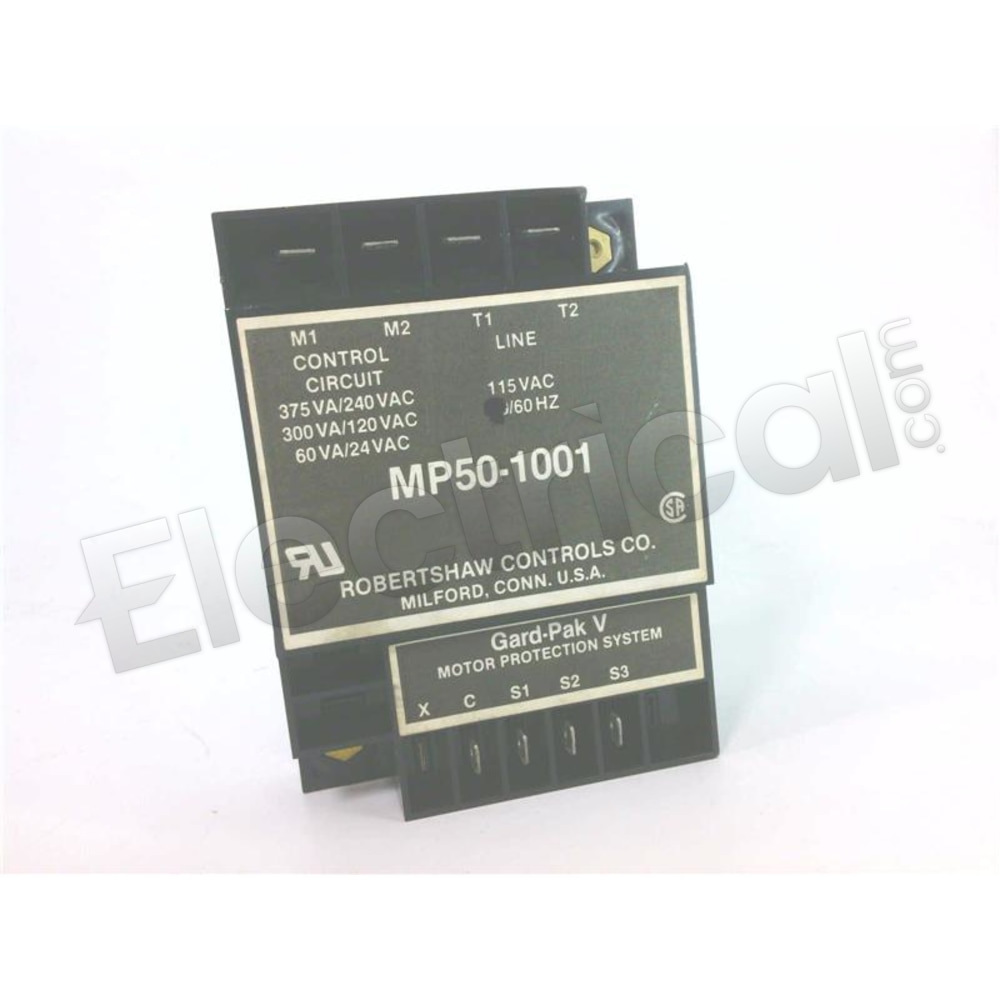 Invensys MP50-1001 Motor Control Part And Accessory Fuse