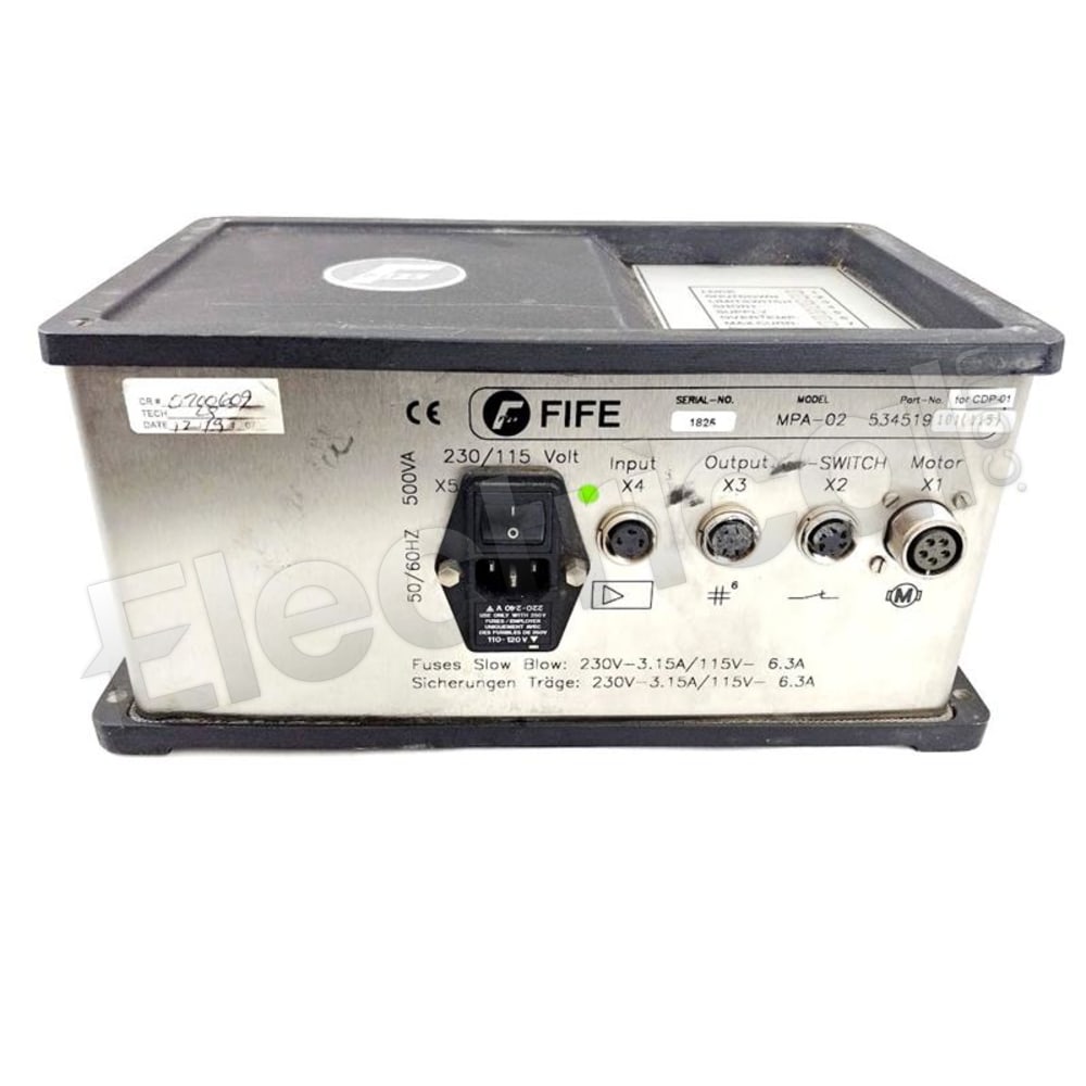 Fife MPA-02 Switching Amplifier Power Supply