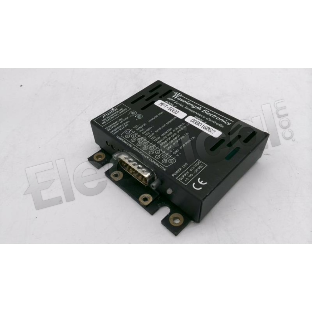 Wavelength Electronics MPT-5000 Electronic Thermostat Automation