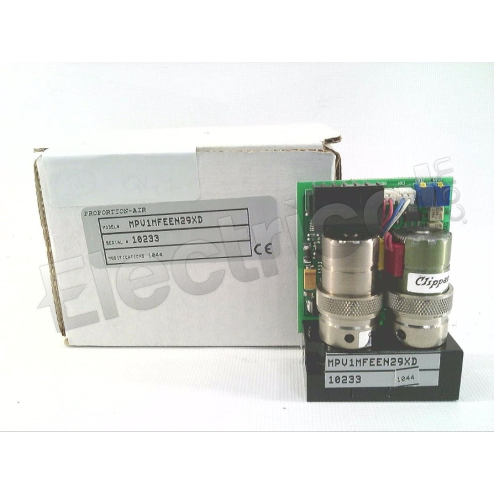 Proportion Air Inc MPV1MFEEN29XD Pressure Relief Valve Valve