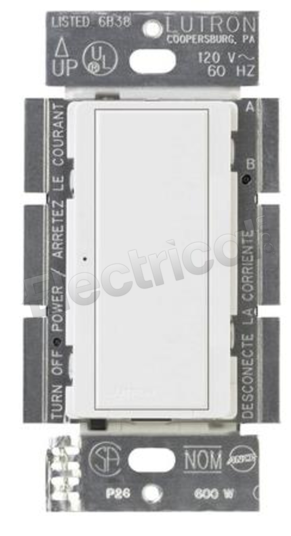 Lutron MRF2S-8S-DV-WH Wall Switch Electrical Product