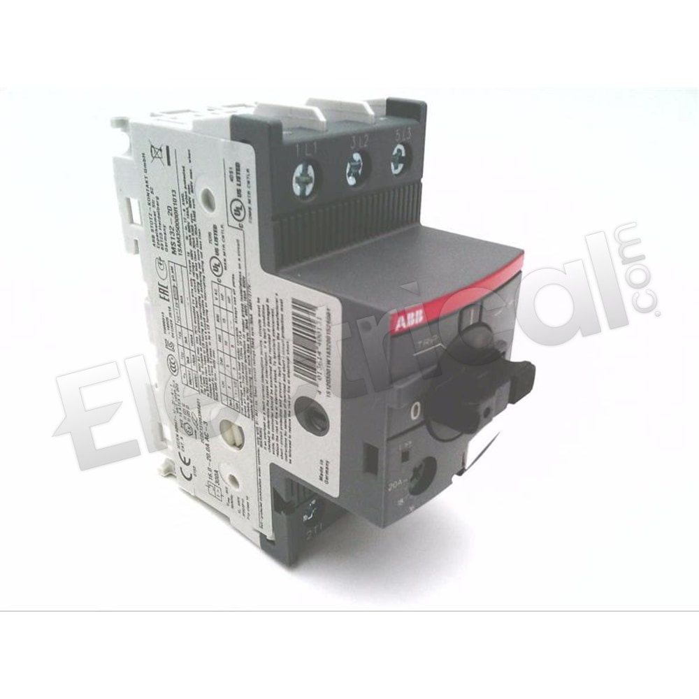 ABB MS132-20 Contactor And Motor Starter Auxiliary Motor Control