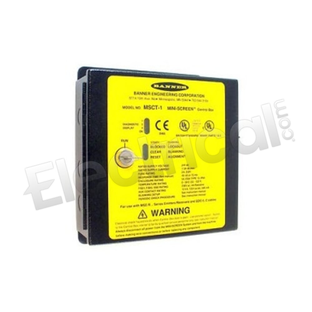 MSCB1 Banner Engineering Safety Controller Safety Systems