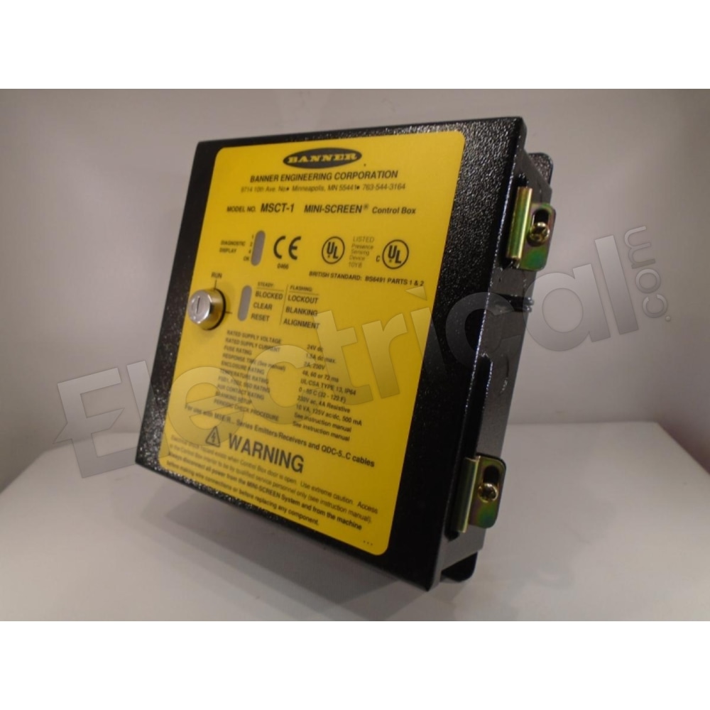 Banner Engineering MSCT-1 Safety Controller Safety Systems