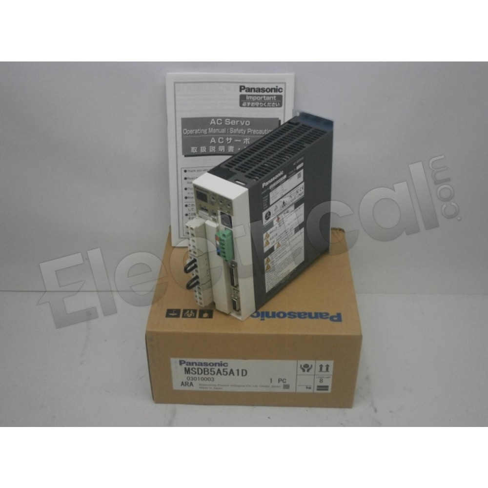MSDB5A5A1D Matsushita Electric Servo Drive/Servo Control Servo Product