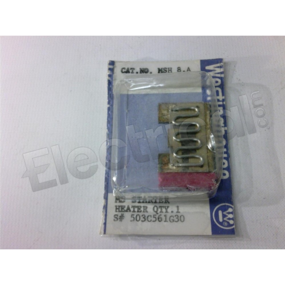 Westinghouse MSH8-A Heater Element Motor Control