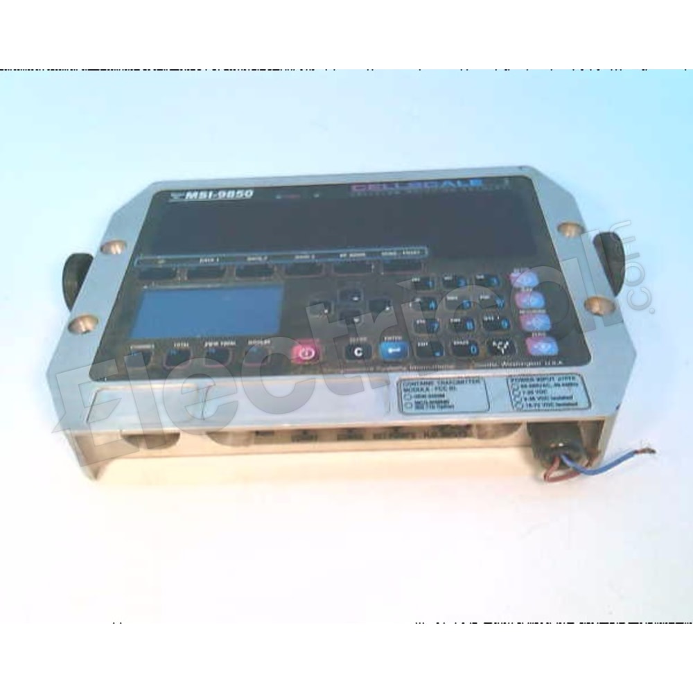 Measurement Systems MSI-9850 Indicator/Display Automation