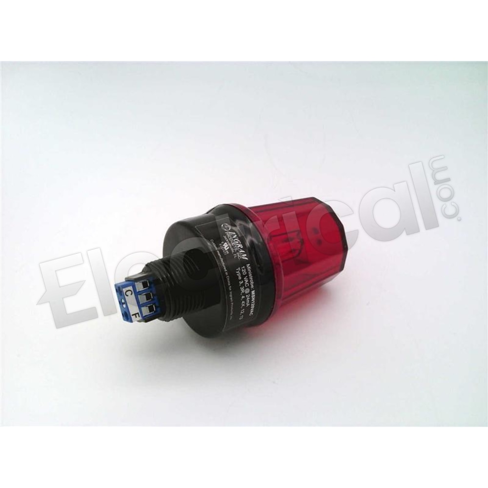 MSN120VAC-RED Ingram Products Strobe Light Lighting
