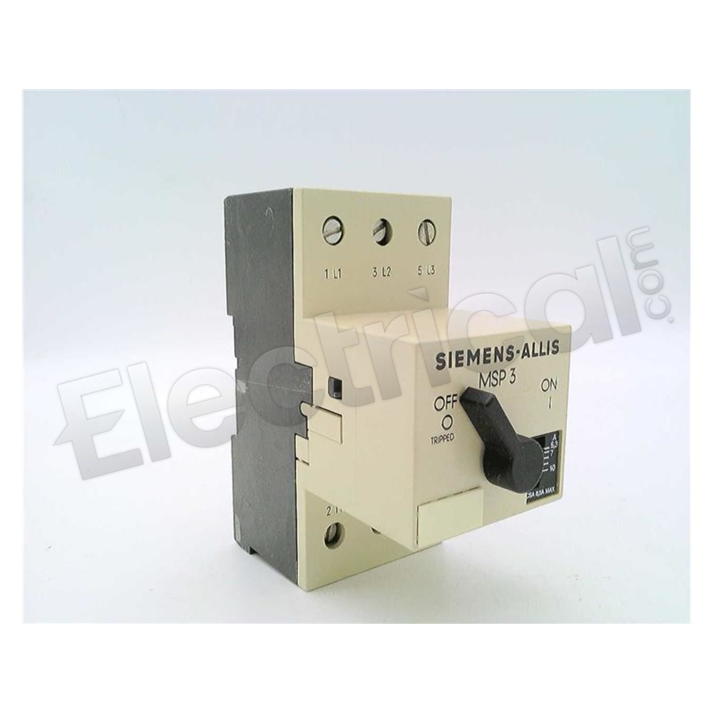 Siemens MSP30N Motor Starter Motor Control