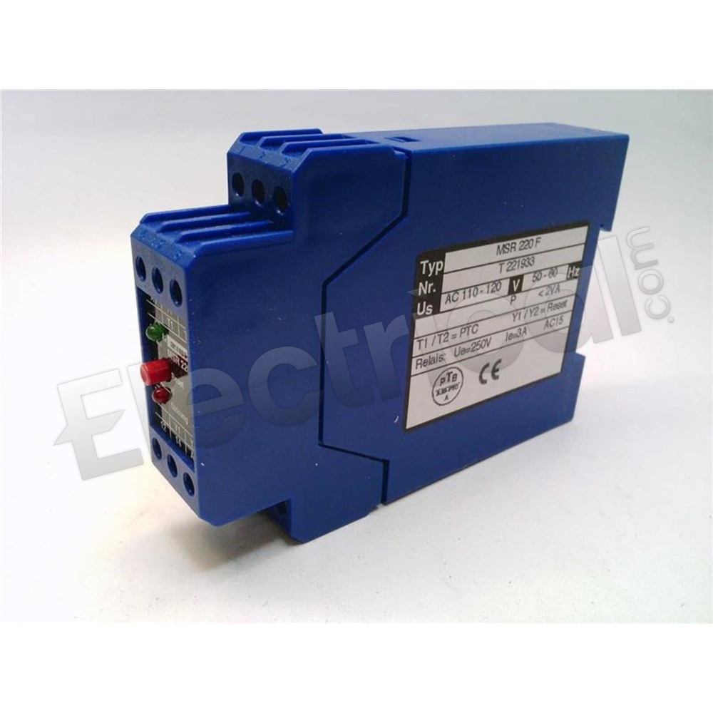 Ziehl Abegg MSR-220-F Safety Relay Relay