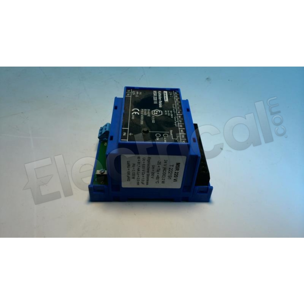 Ziehl Abegg MSR-220-VI Safety Relay Relay