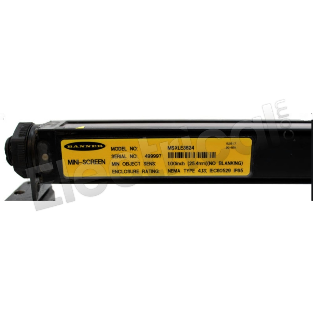 Banner Engineering MSXLE3624 Light Curtain Safety Systems