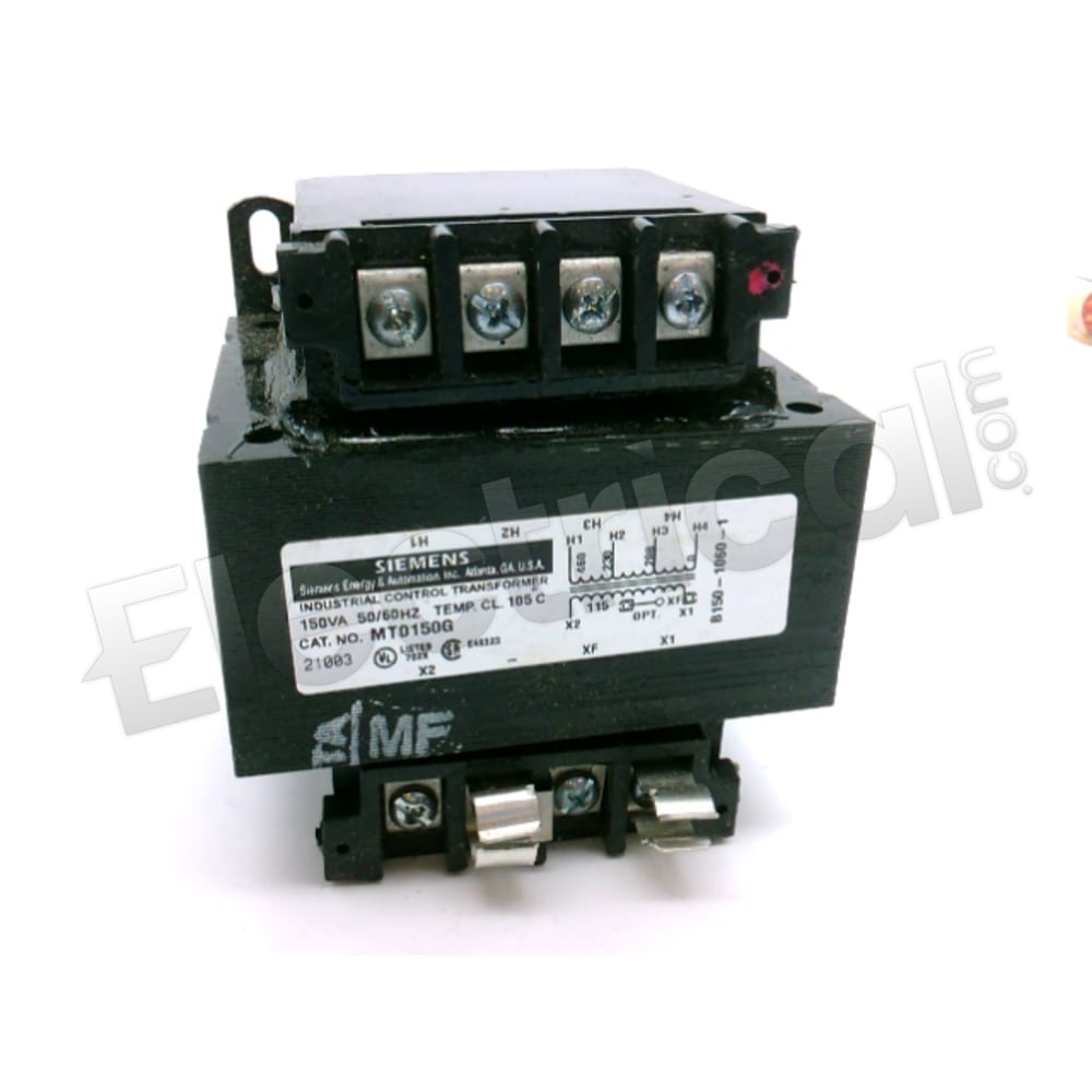 Siemens MT0150G Control Power Transformer