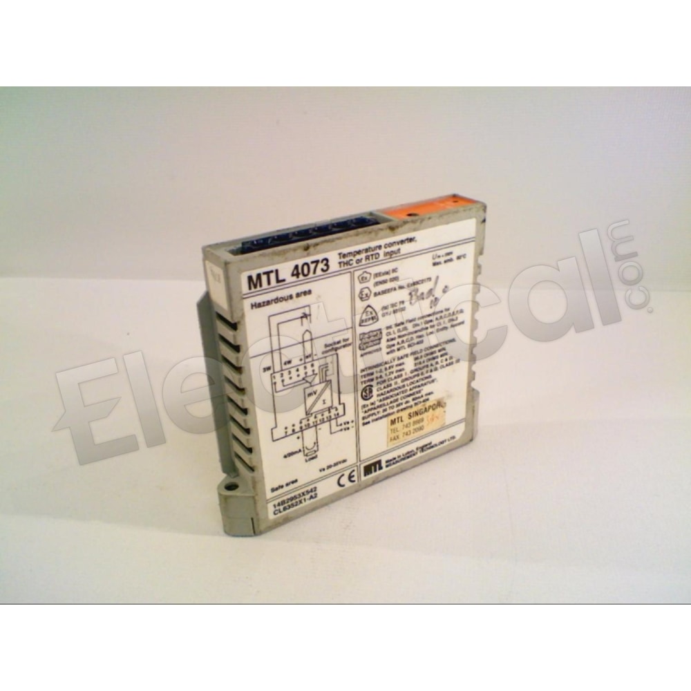Eaton MTL-4073 Sensor Automation