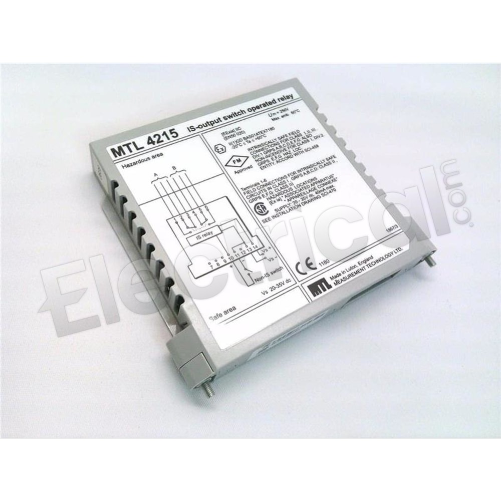Eaton MTL-4215 PLC Module Automation