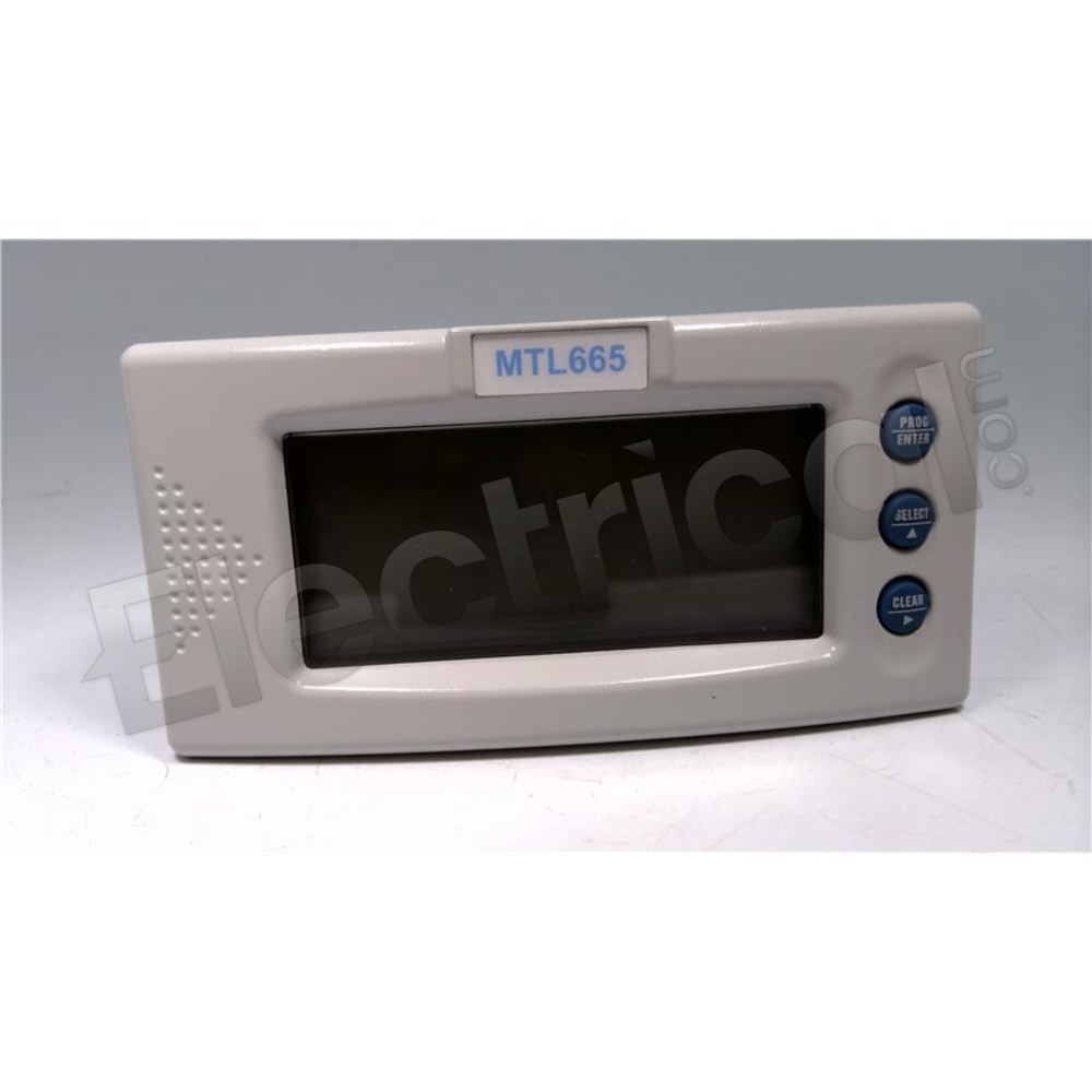 Eaton MTL665B Indicator/Display Automation