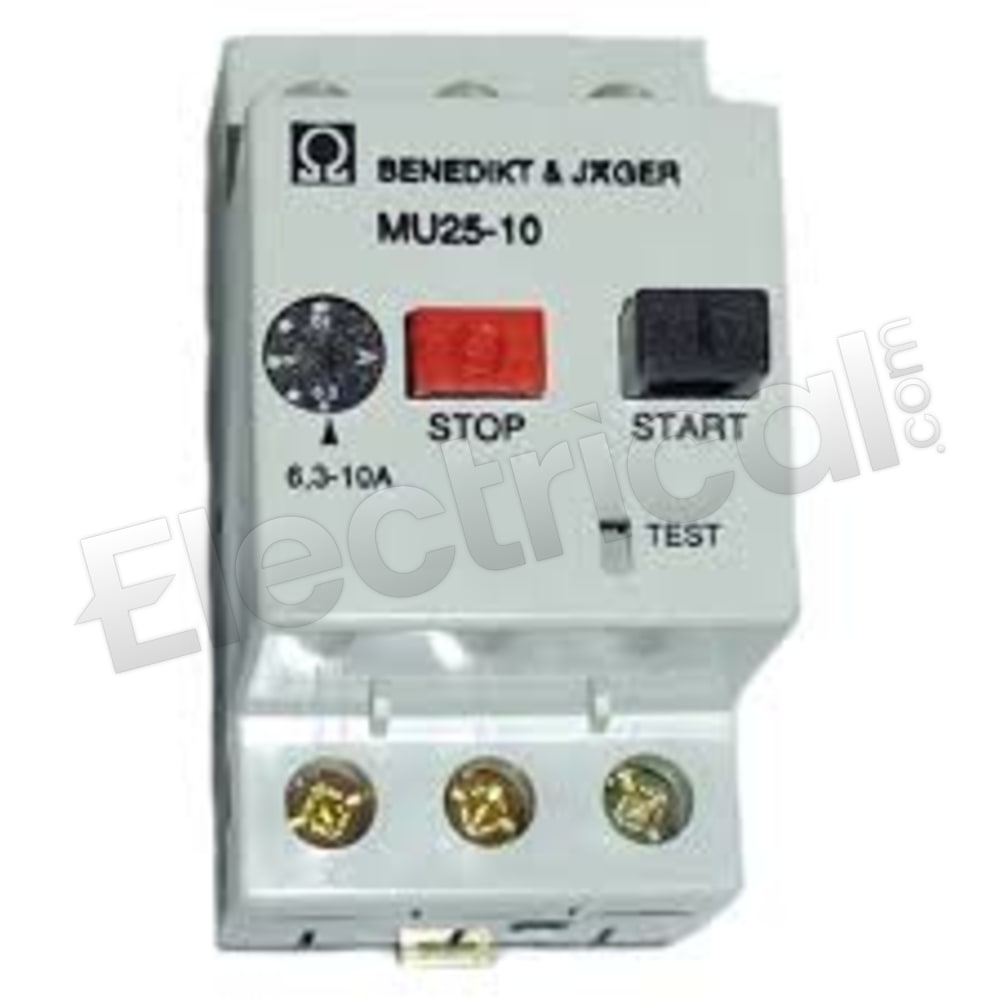 Benedikt & Jager MU25-10 Motor Starter Motor Control