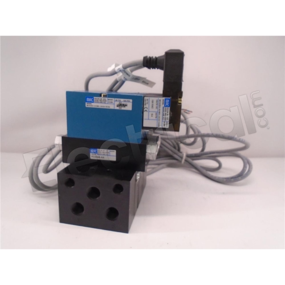 Mac Valves Inc MV-A02A-AAMA-JAA0-1KG9 Solenoid Valve Valve
