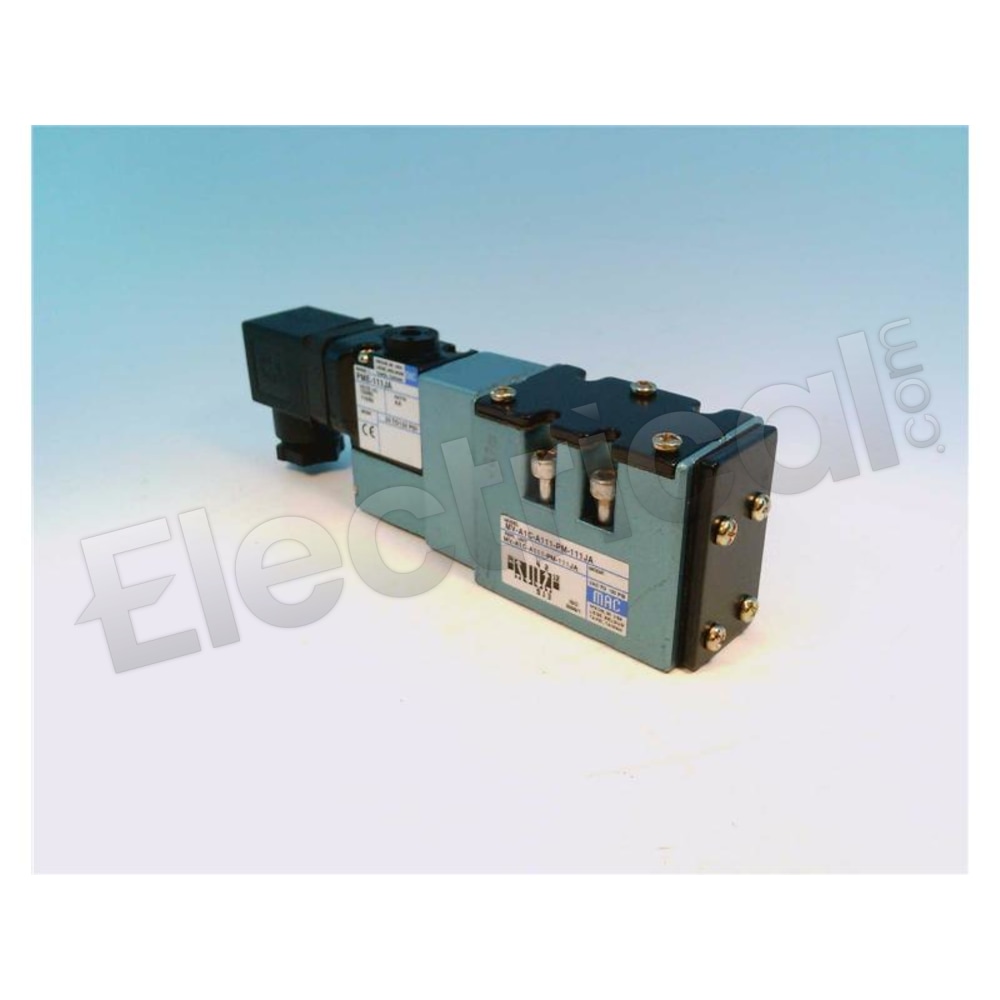 Mac Valves Inc MV-A1C-A111-PM-111JA Solenoid Valve Valve