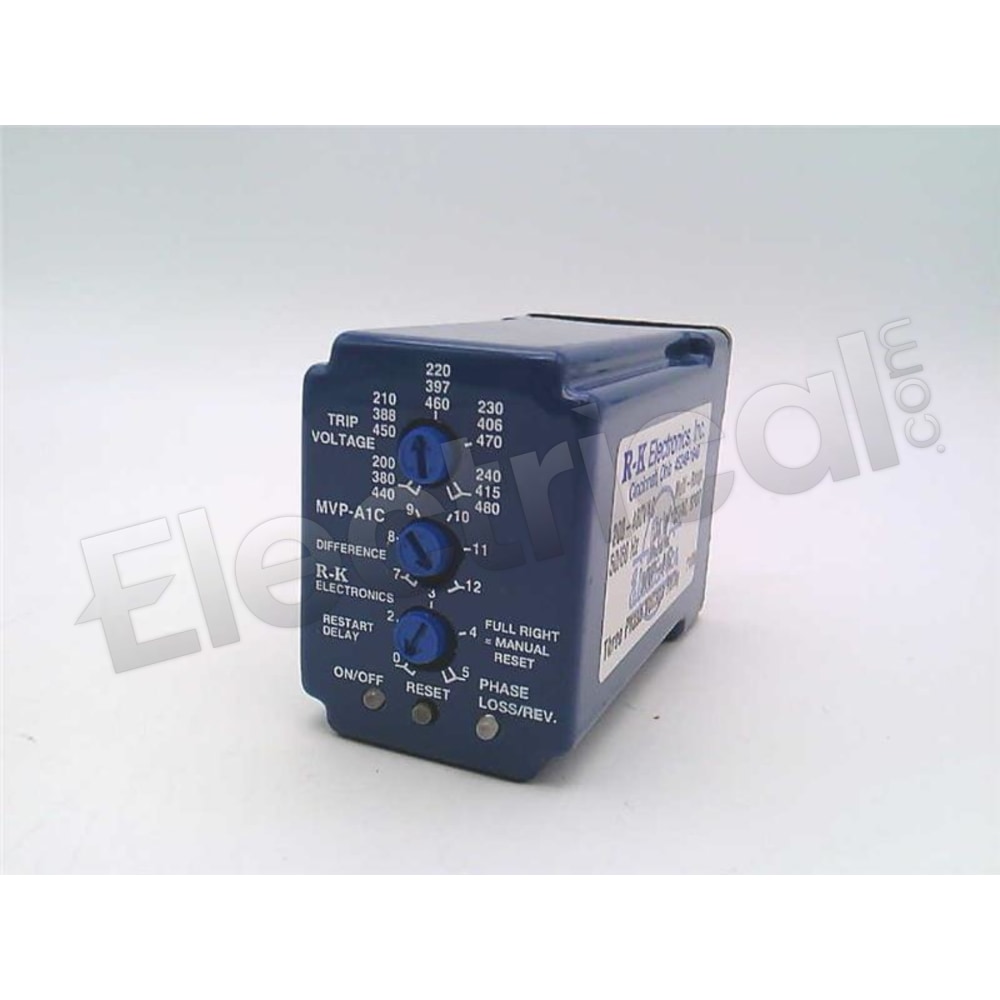 R-K Electronics MVP-A1C Voltage/Phase Monitor Relay