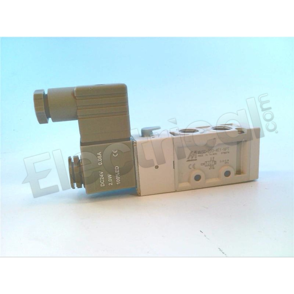 MVSC-220-4E1-DC24-NPT Mindman Solenoid Valve Valve