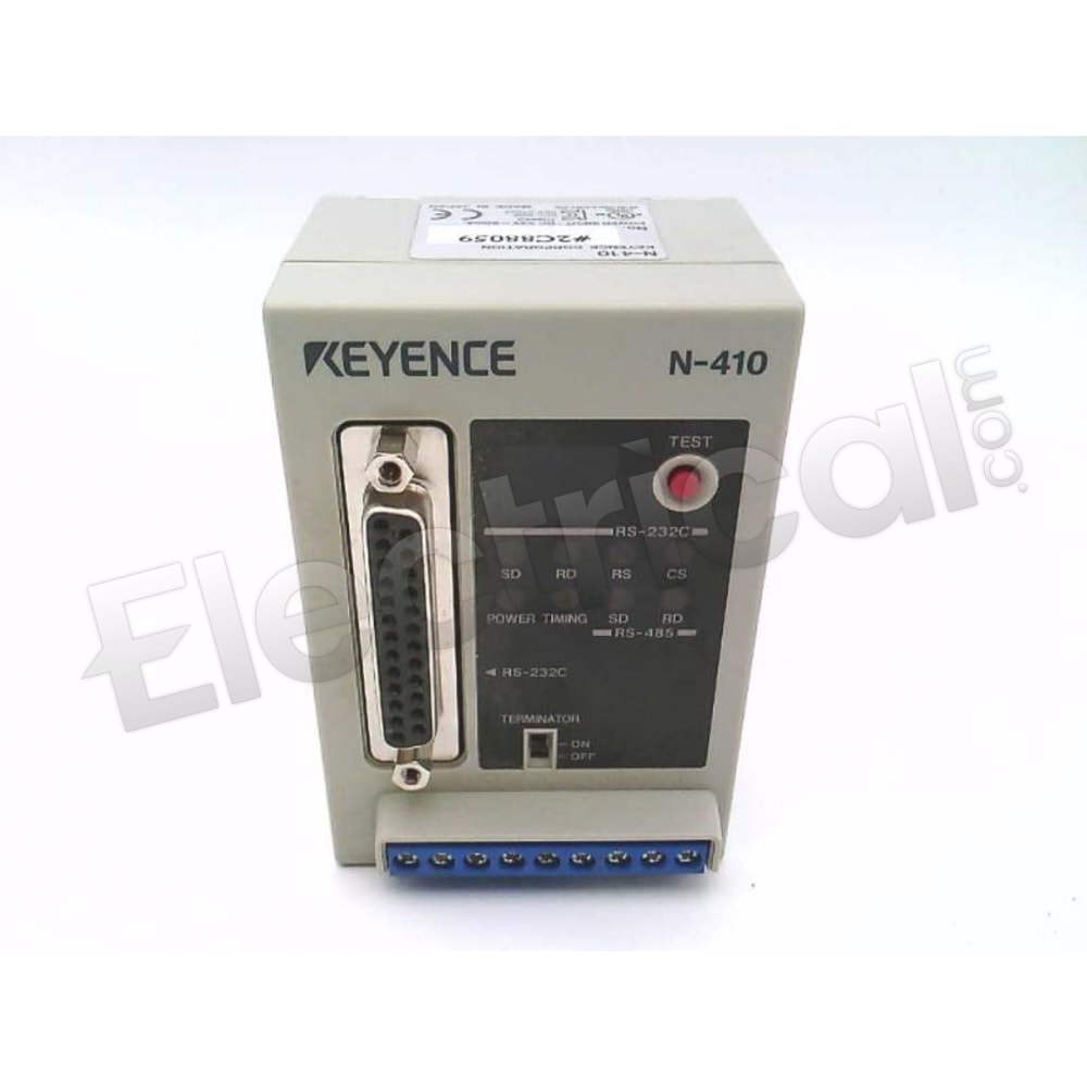 N-410 Keyence Corp Bar Code Scanner Controller Bar Code Equipment