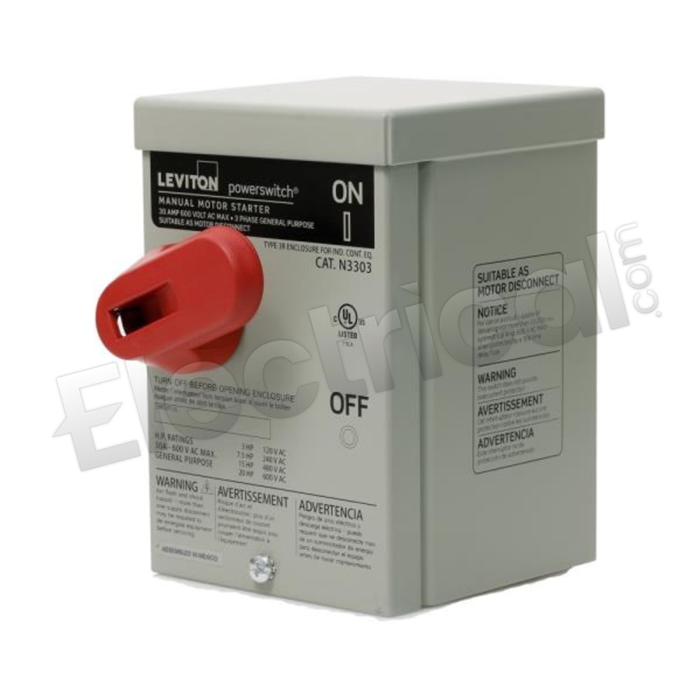 Leviton N33NC-DS Enclosure Circuit Breaker