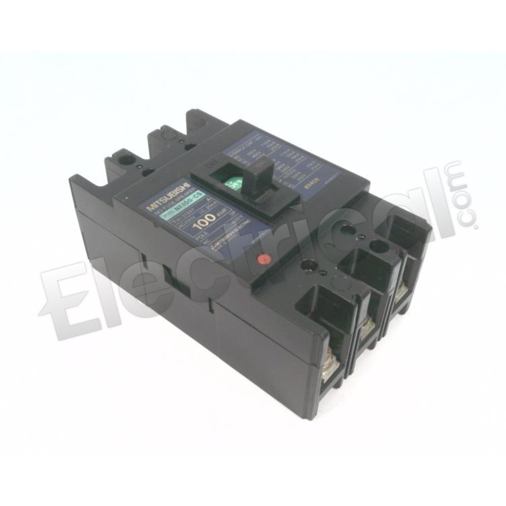 Mitsubishi NF100-CS-3P-100A Molded Case Circuit Breaker