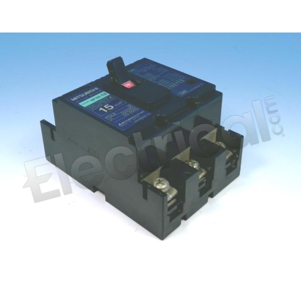 Mitsubishi NF30-CS-3P-15A Molded Case Circuit Breaker