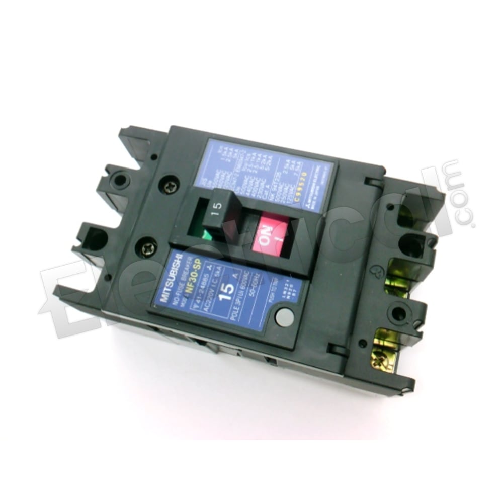 Mitsubishi NF30-SP-3P-15A Molded Case Circuit Breaker