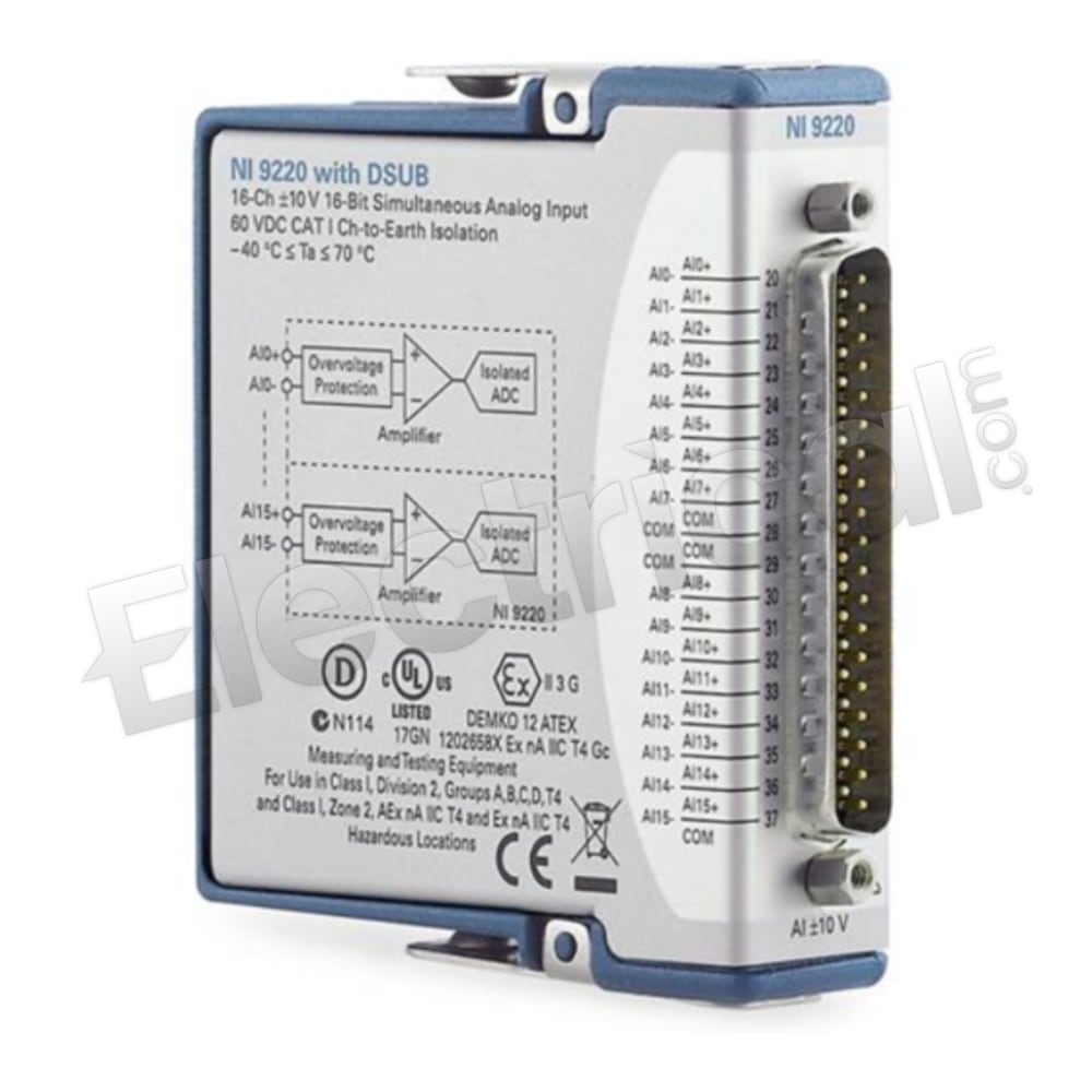 National Instruments NI-9220 PLC Module Automation