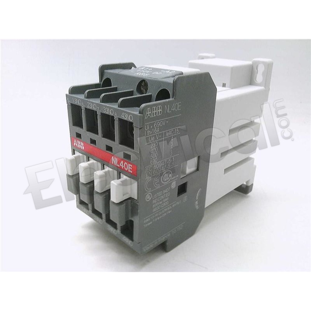 NL40E 110V DC ABB A Contactor
