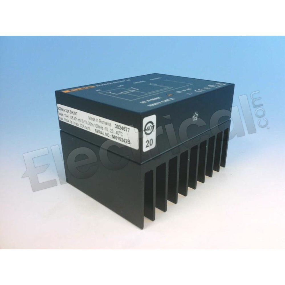 Fluke NORMA 32A SHUNT Rectifier Assembly Drives