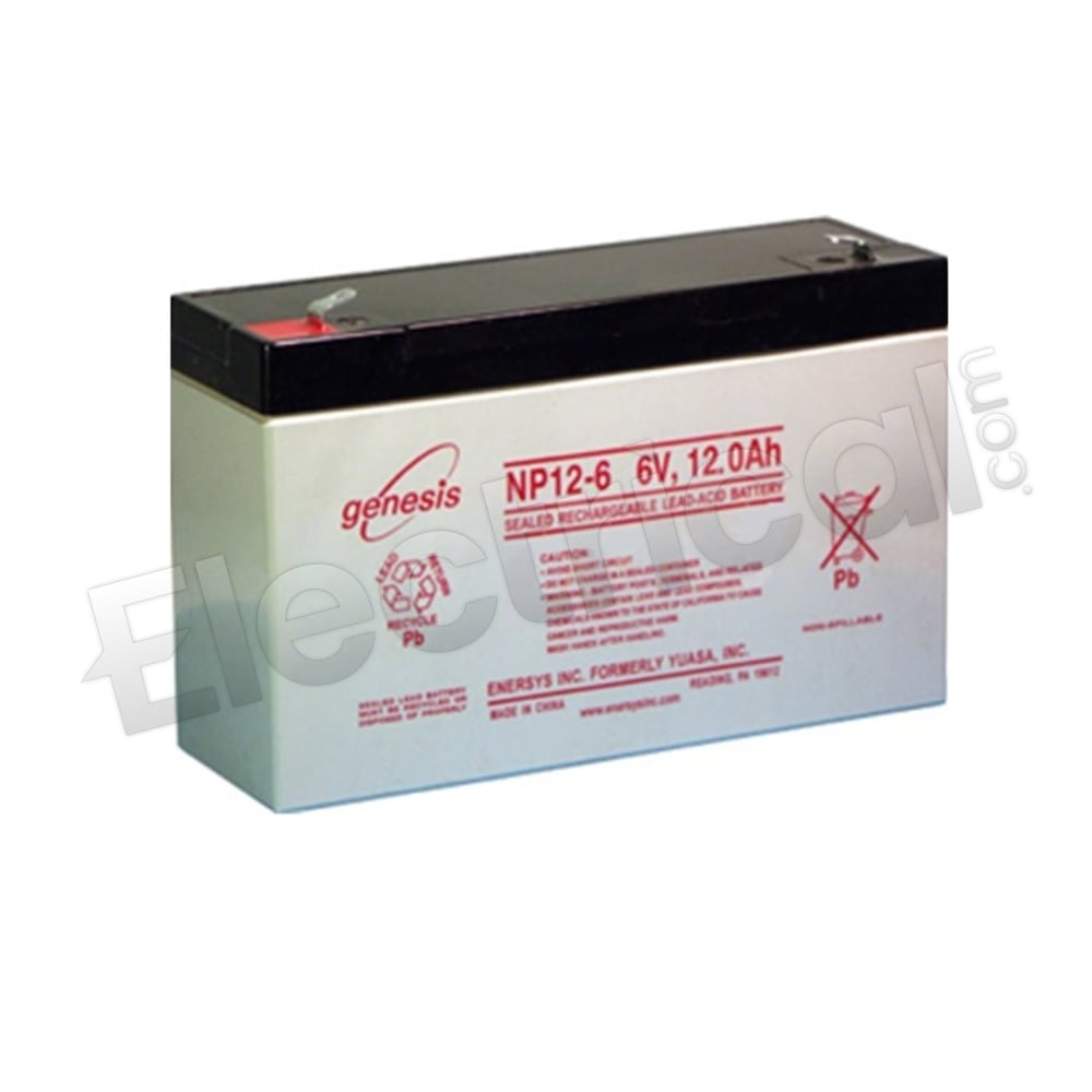 Yuasa NP10-6 Industrial Battery Building Maintenance