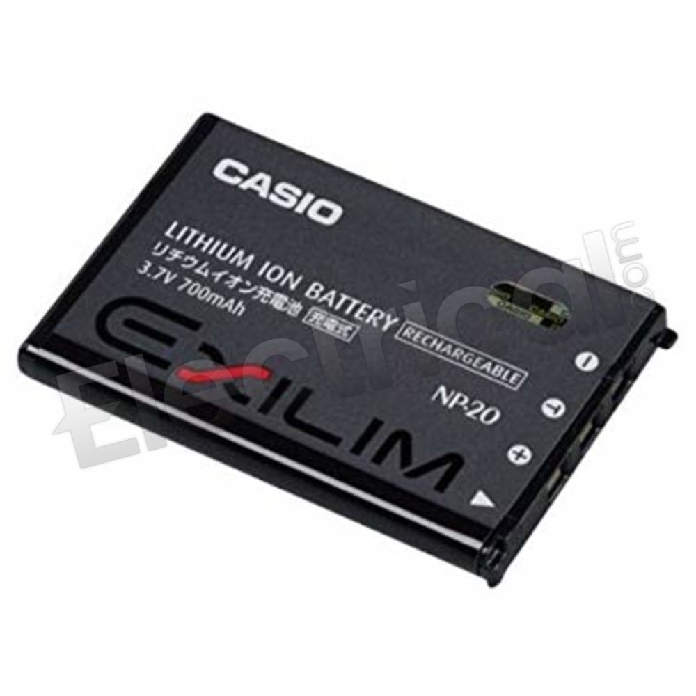 NP20 Casio Battery Power Supply