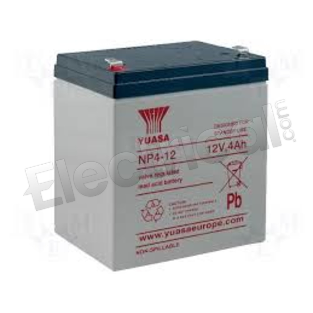 Yuasa NP4-12 Battery Power Supply