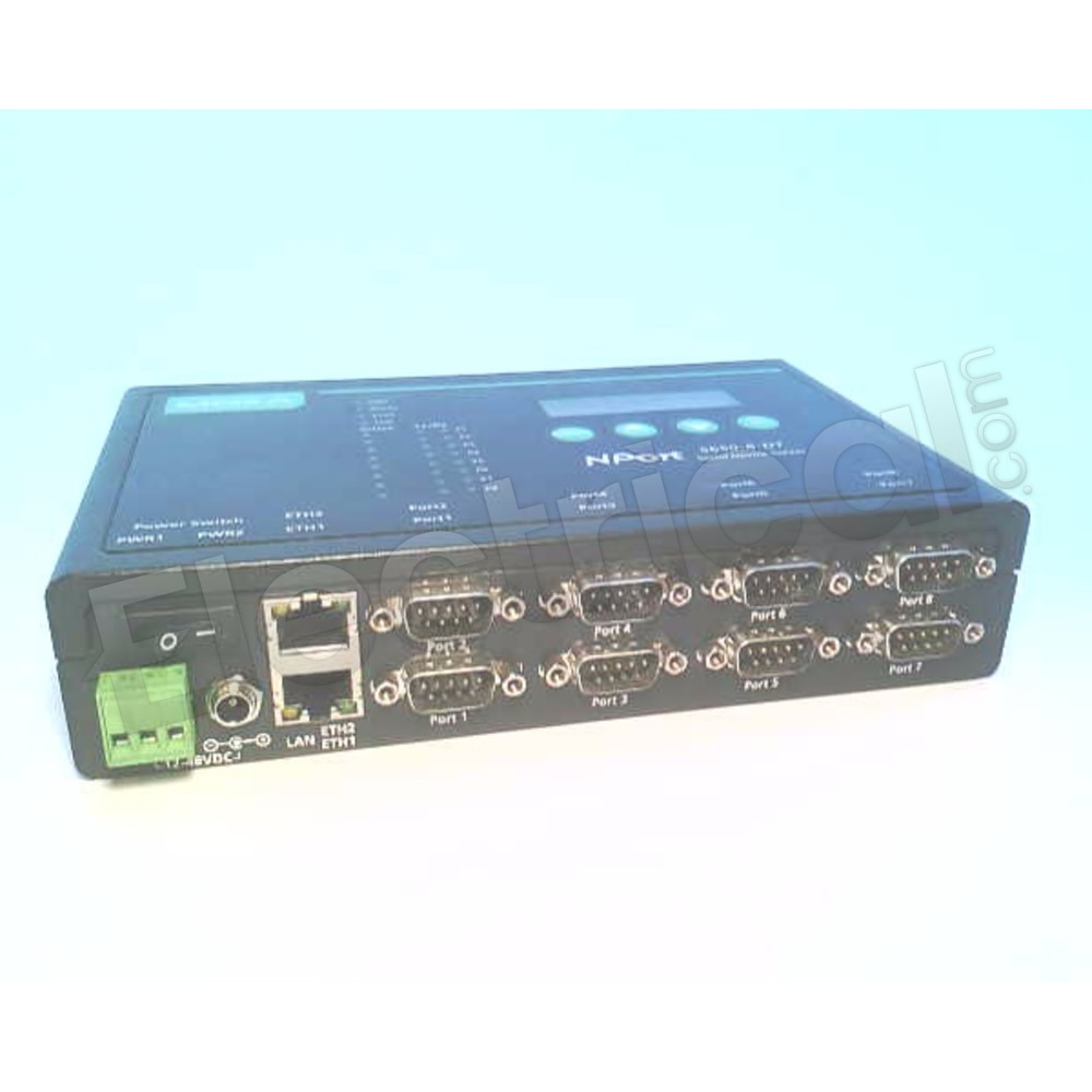 The Moxa Group NPORT 5650-8-DT Communication Converter Computer Component