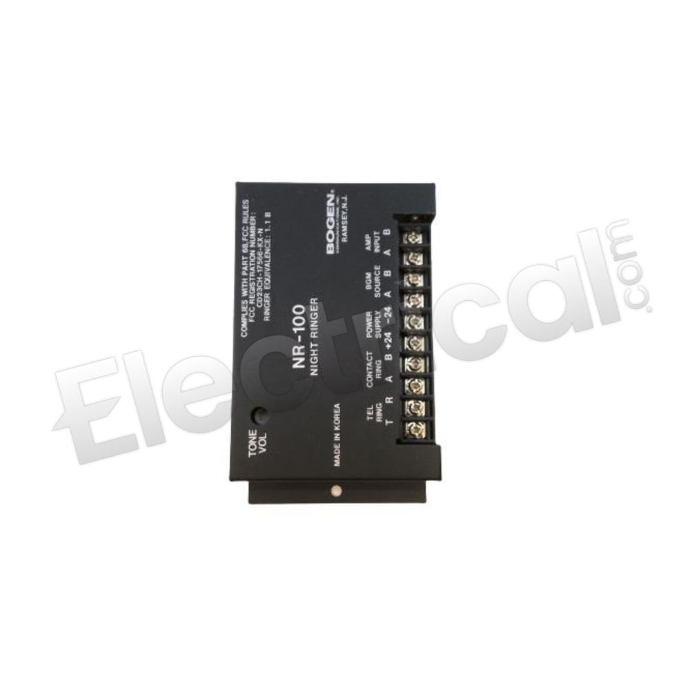 NR100 Bogen Communication Audio Amplifier Audio Visual