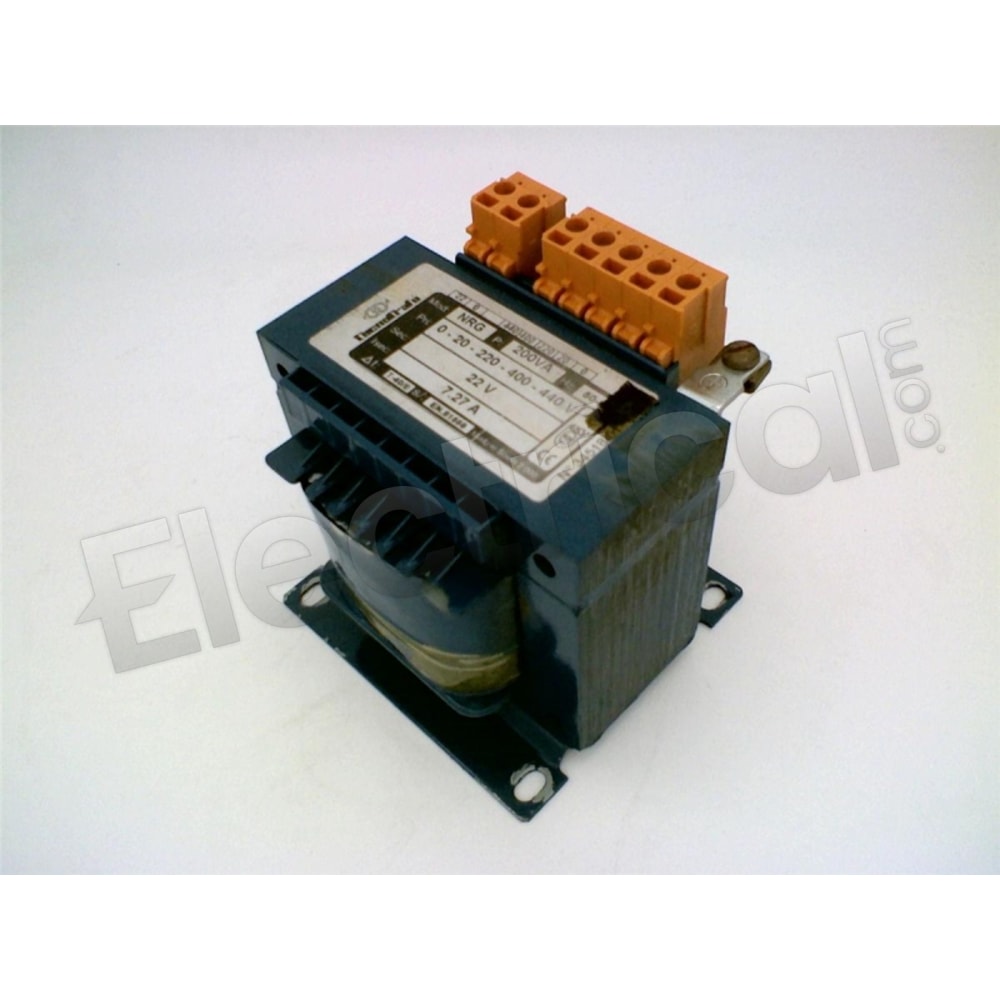Tecnotrafo NRG P200VA Control Power Transformer